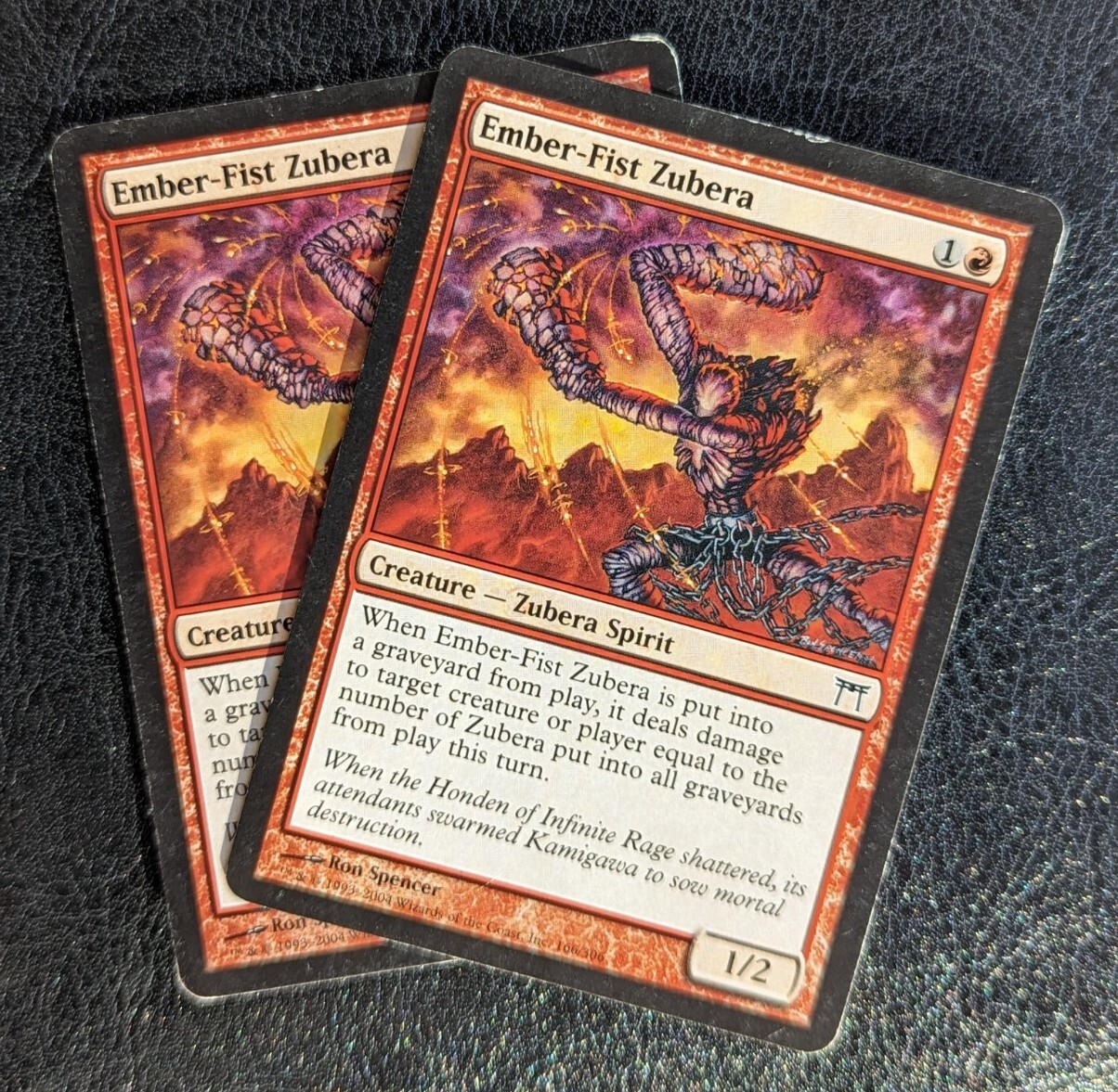 Ember-Fist Zubera x2 - Champions of Kamigawa - MTG - 166/306 - Regular ...