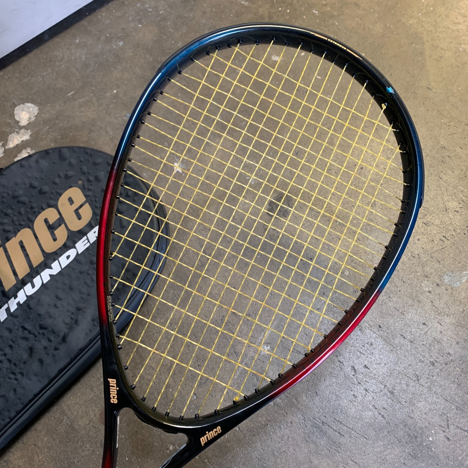 Prince Extender Thunder 880PL 122 SQ in Tennis Racquet Racket 4 5/8 ...