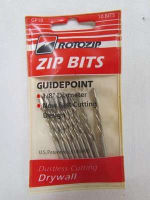 RotoZip GP10 Standard Point Zip Bits 9 / 10 new bits | eBay