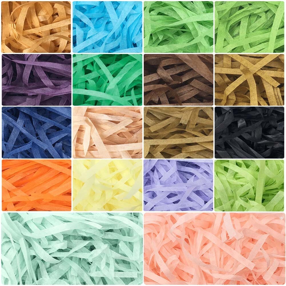 Environmentally Friendly Coloured Kraft Paper Shred for Gift Box ...