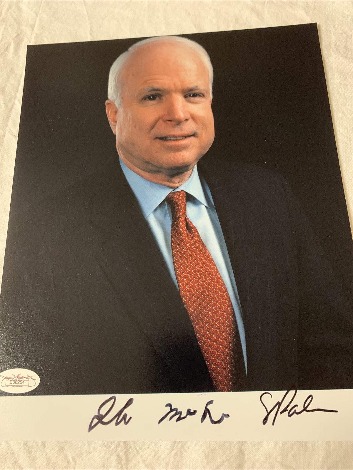 RARE Senator John McCain AUTOGRAPH 8 x10 AUTO SIGNED Arizona President ...