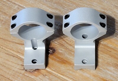 Talley Lightweight 2 Piece Scopemount w/ Integral 1" Rings - Silver ...