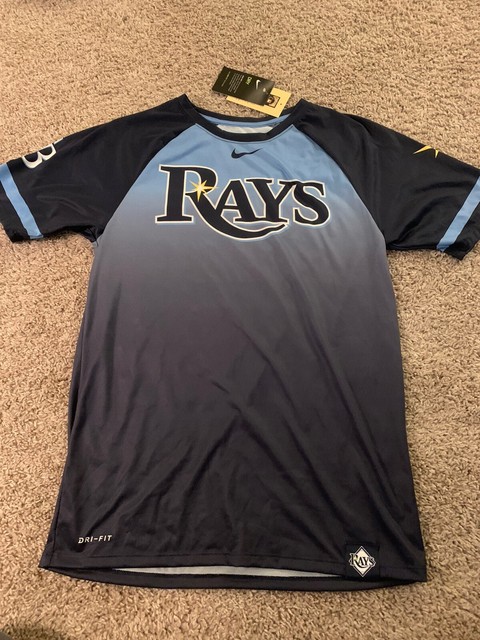 Mens Nike Tampa Bay Devil Rays Cooperstown Collection Dri-Fit Jersey ...