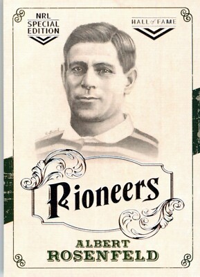 2018 SYDNEY ROOSTERS NRL Card ALBERT ROSENFELD Glory Pioneers | eBay ...
