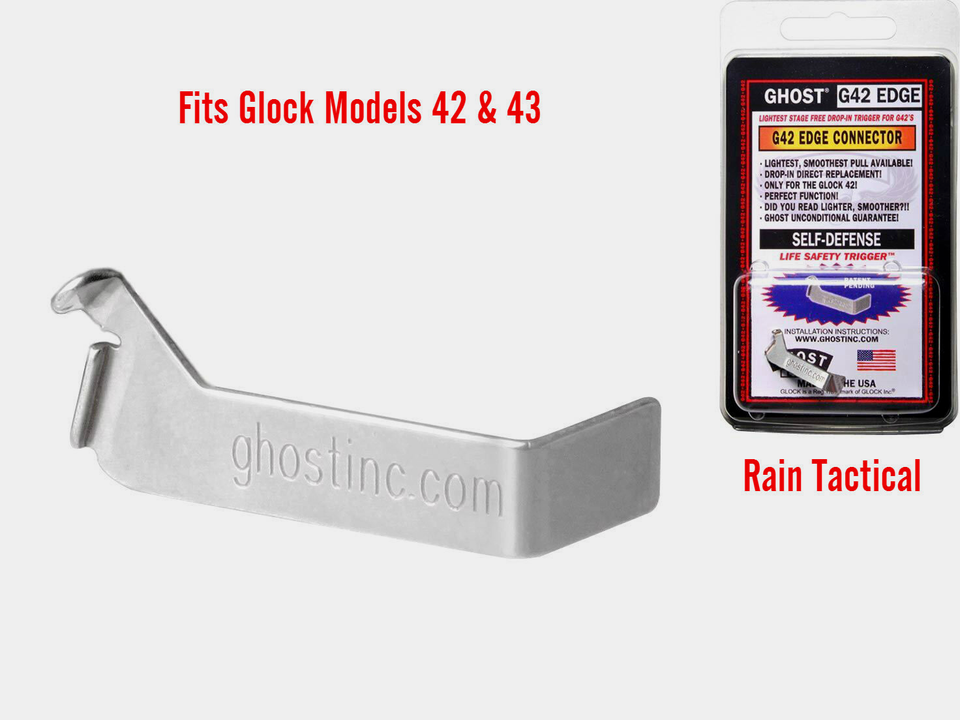 Ghost Edge 3.0 lbs Self Defense Trigger Connector fits Glock 42 43 43X ...