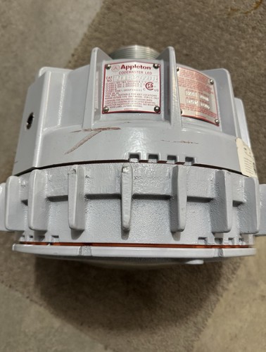 APPLETON Codemaster CMLED25G5BU Dust Ignition Explosion Proof Lighting ...