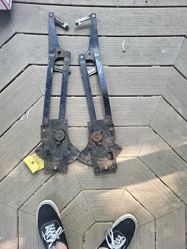 1941 - 1948 Ford Coupe Door WINDOW REGULATORS Mech Original Delivery ...