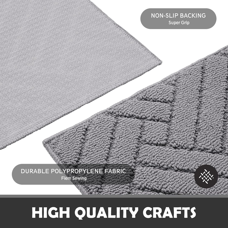 Door Mat Indoor Doormat, Entryway Rug Door Mats Non-Slip Rubber Backing ...