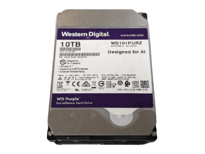 WD Purple 10TB WD101PURZ SATA 6gb/s 3.5" Hard Disk Drive Surveillance ...