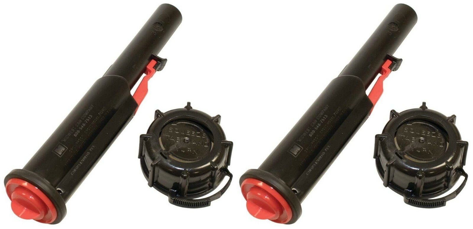 Midwest Can 4240 Quick-Flow Replacement Spout Kit, 2 Pack | eBay