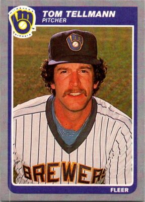 1985 Fleer Baseball 599 Tom Tellmann | eBay