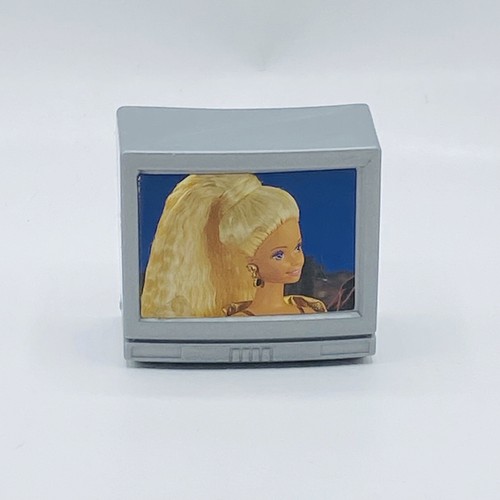 1997 Barbie Old Fashioned Tube TELEVISION TV - Folding Pretty House ...