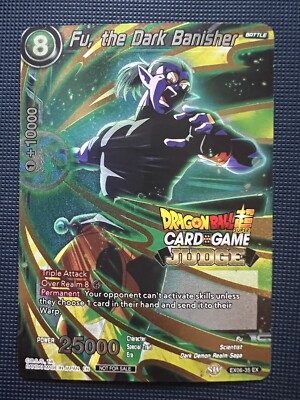 Dragon Ball Super CG Fu, the Dark Banisher JUDGE EX06-35 EX Holo NM | eBay