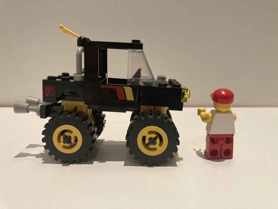 Vintage LEGO Legoland # 6675 - Road And Trail 4 X 4 - With Instructions ...