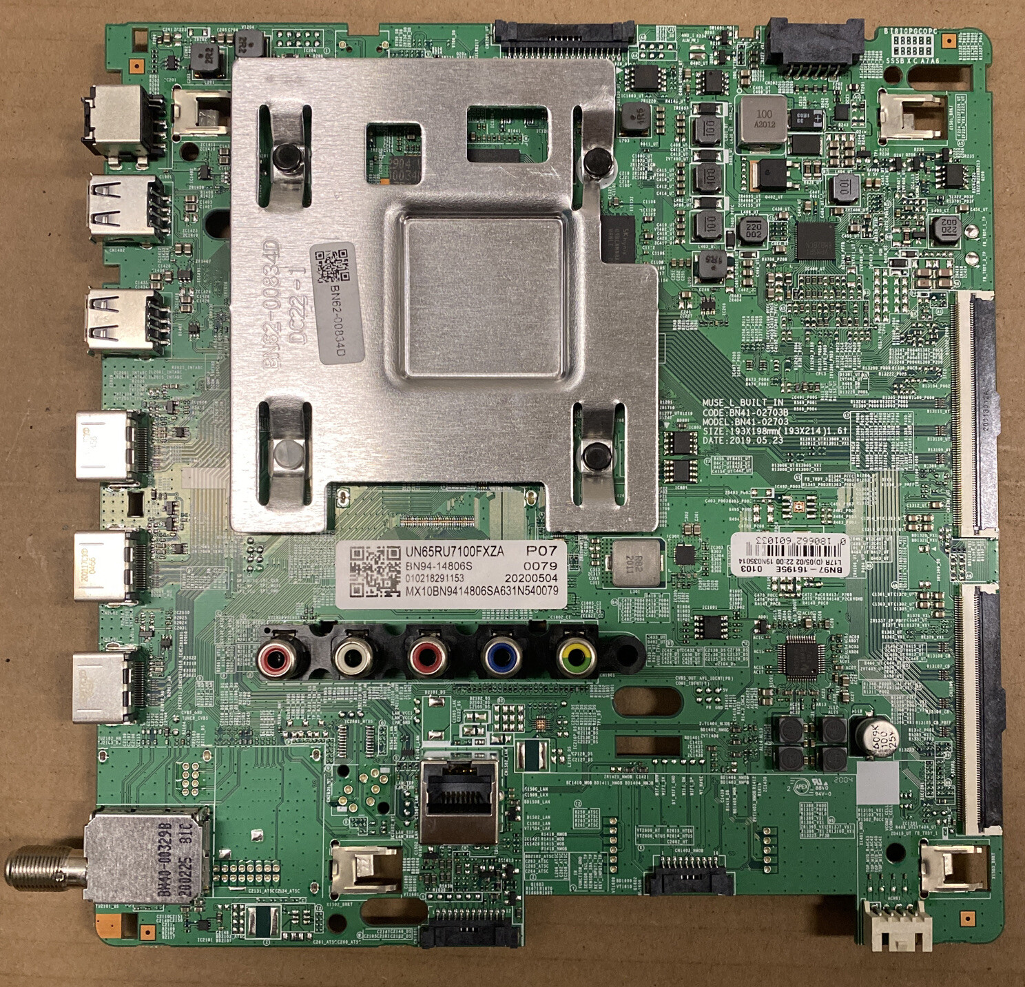 Samsung UN65RU7100FXZA Main Board BN94-14806S | eBay