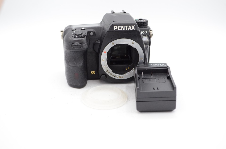 Pentax K-3 Black Digital SLR Camera Body with Charger without battery ...