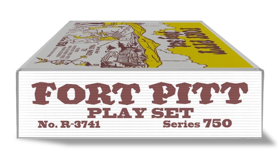 Marx Fort Pitt Play Set Box | eBay