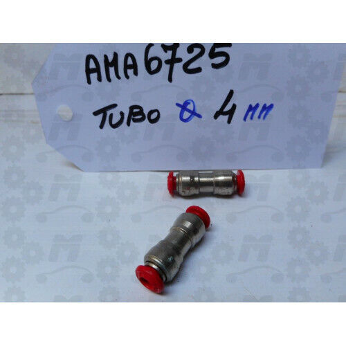 Straight intermediate fitting for compressed air for Ø 4 mm hose | eBay