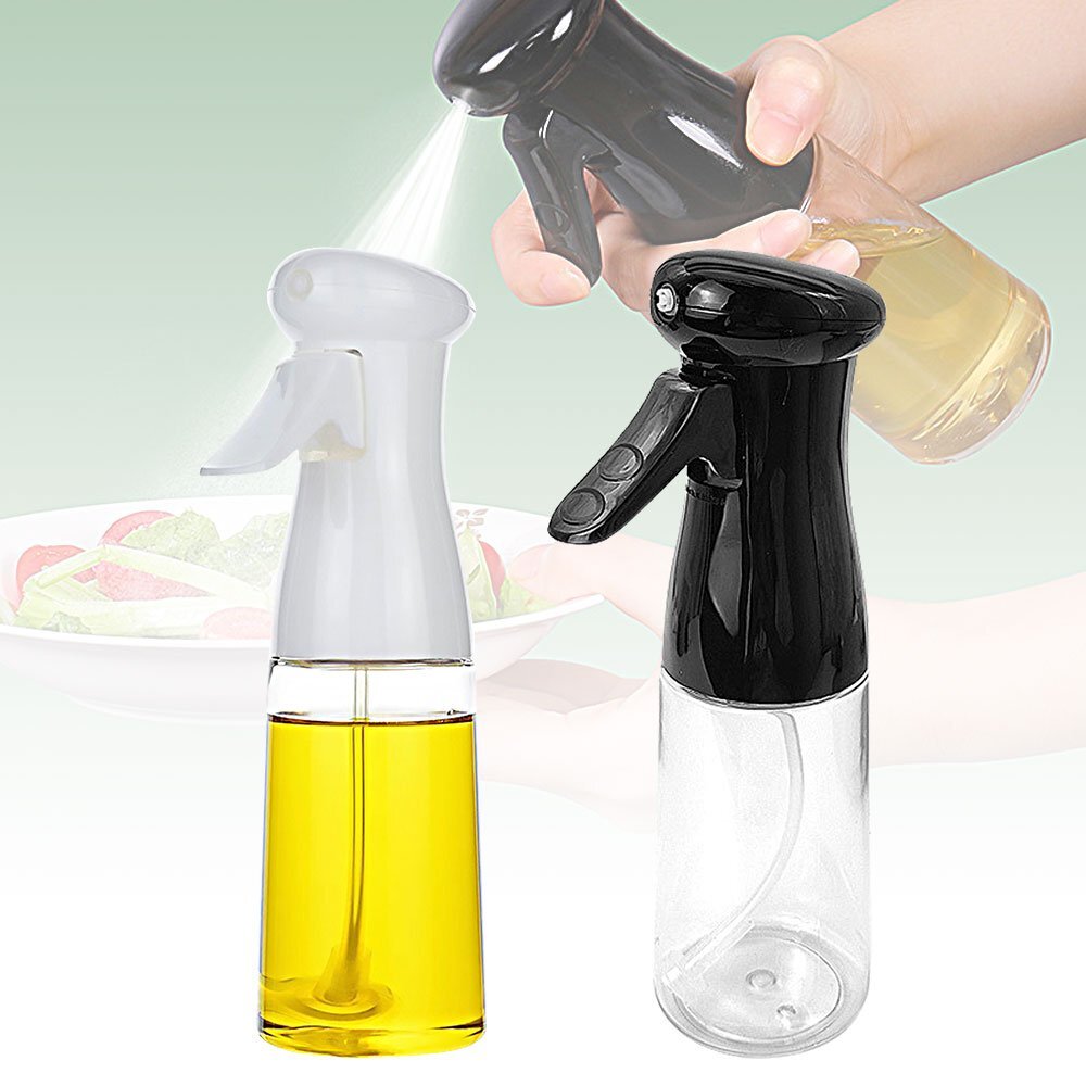 210ML Oil Sprayer Cooking BBQ Mister Spray Pump Bottle Kitchen ...