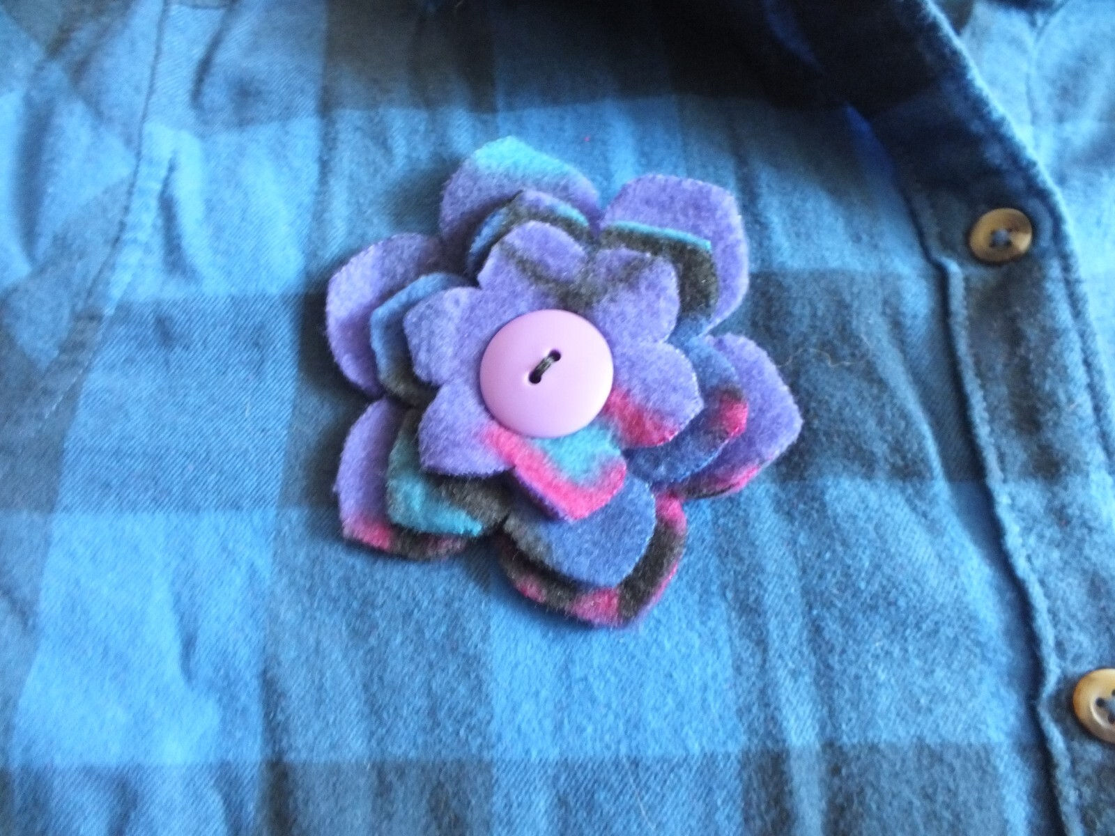 Upcycled Repurposed Flannel Shirt Labeled SO Size Lar… - Gem