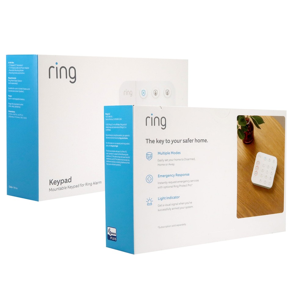 Ring Alarm 14-Piece Home Security Kit – Wireless System, Works with ...