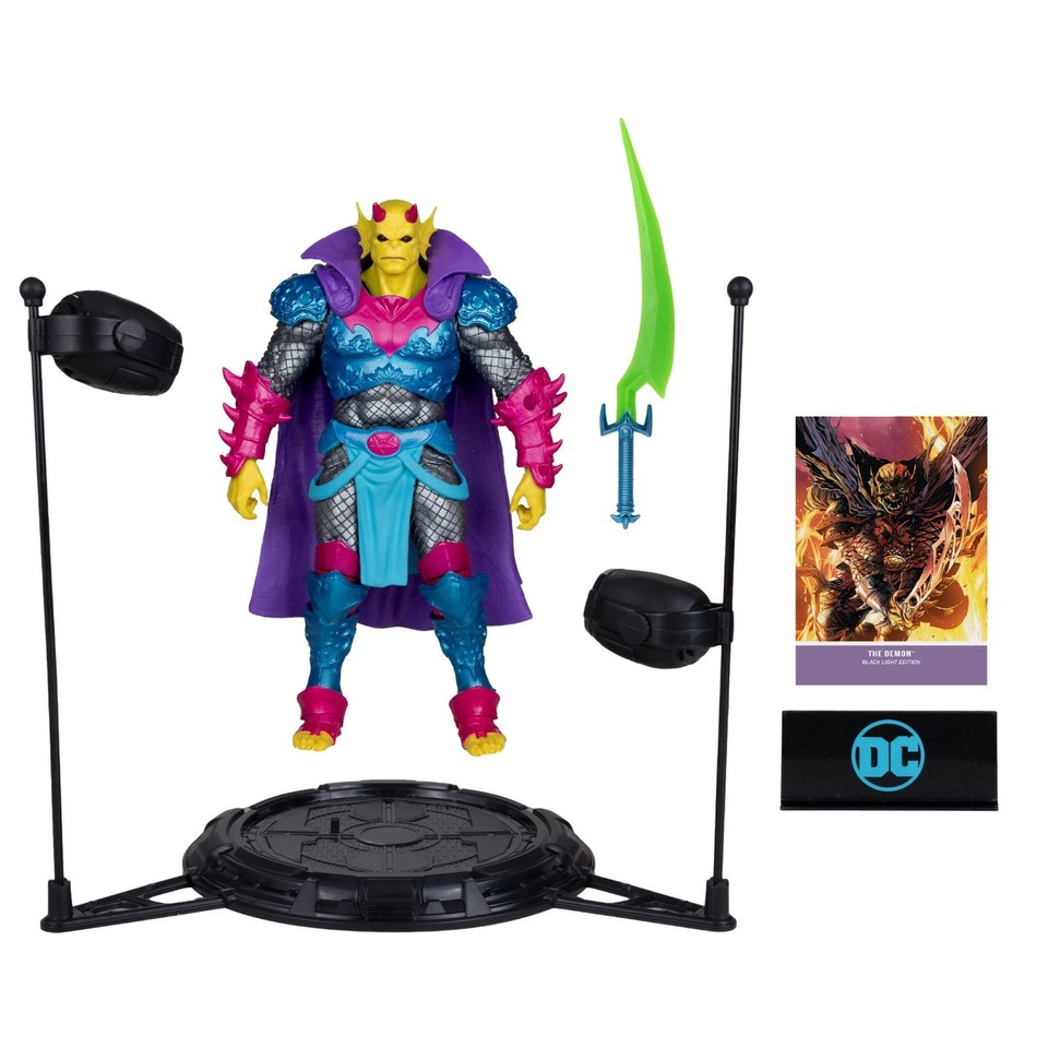 McFarlane Toys DC Multiverse Figure - The Demon (Demon Knights) Black ...