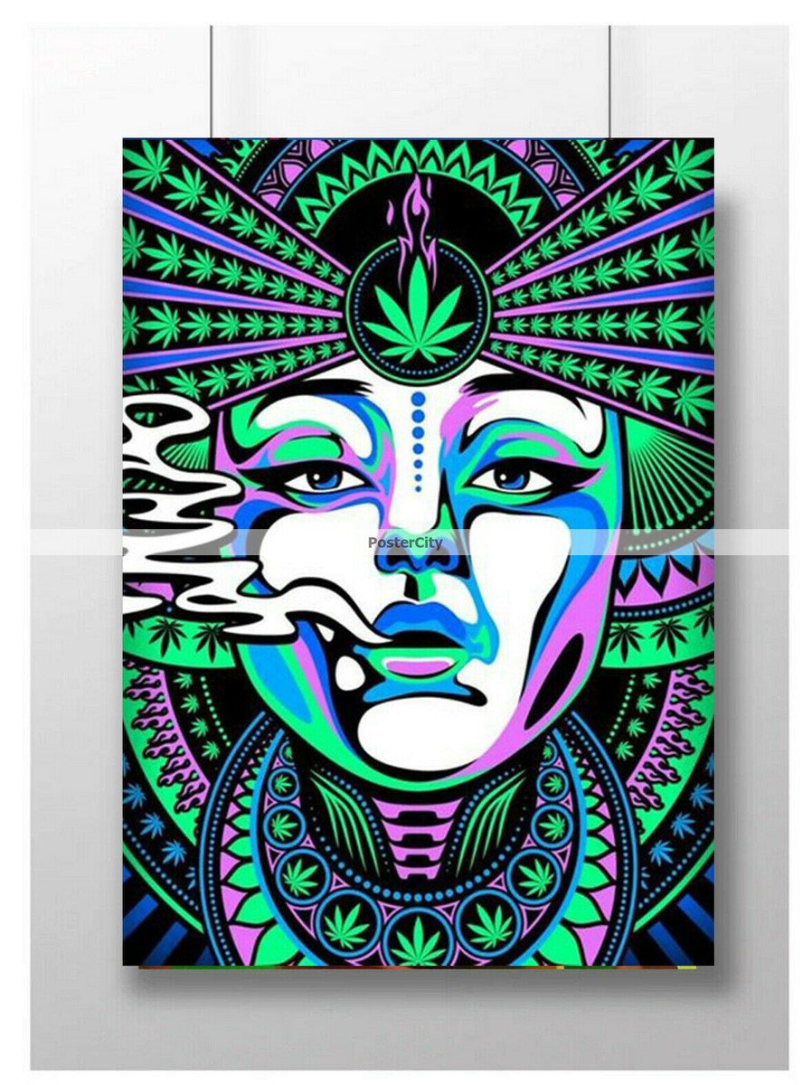Trippy Art Drawings Weed