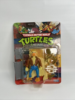 VINTAGE 1989 TMNT ACE DUCK Unpunched Please See All Pictures | eBay