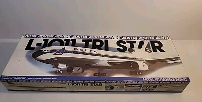 Vintage Advent 1/144 Scale L-1011 Tri Star Model Kit Delta OPEN BOX | eBay