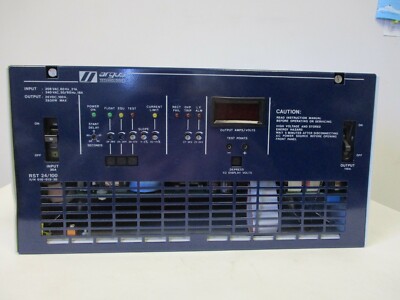 ARGUS SWITCHED MODE RECTIFIER/ELIMINATOR P/N 010-013-20-A003, S/N 7751 ...