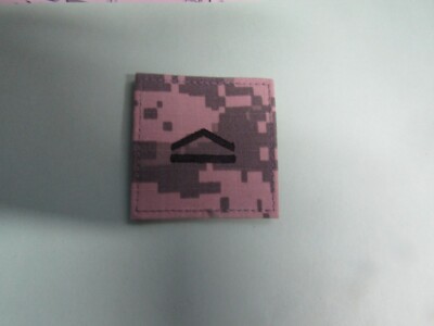 MILITARY PATCH HOOK AND LOOP ACU DIGITAL FOR JACKET JROTC PRIVATE FIRST ...