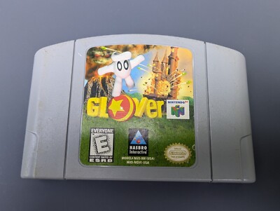 Glover Nintendo 64 N64 Authentic Game Cartridge Clean & Tested ...