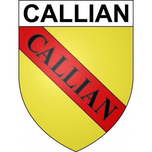 Callian 83 ville sticker blason écusson autocollant adhésif | eBay
