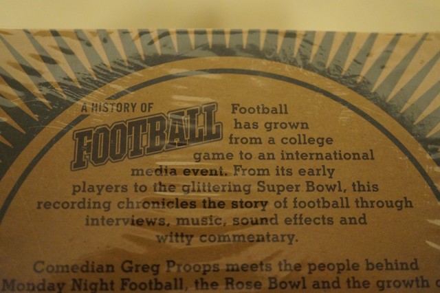 The History of Football by Greg Proops (2003, Compact Disc, Abridged ...