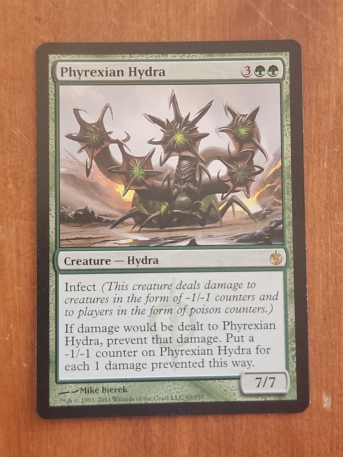 Phyrexian Hydra Mirrodin Besieged Regular for sale online | eBay
