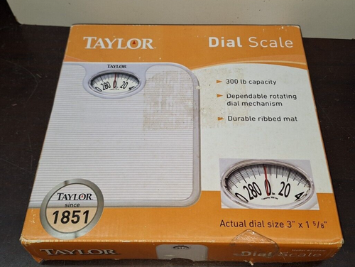 NEW Taylor Dial Scale 1851 up to 330 lbs Weight Health in Box | eBay