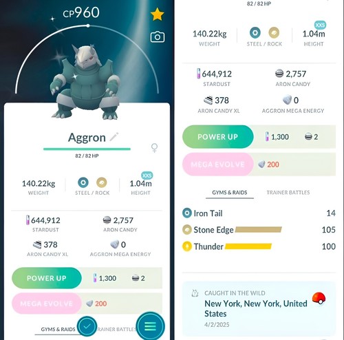 Shiny Aggron XXS | pokemon exchange options | Pokemon Trade Go | eBay