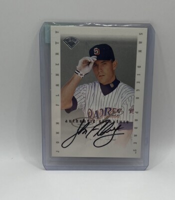 JOHN FLAHERTY 1996 Leaf Signature Series AUTO SAN DIEGO PADRES | eBay