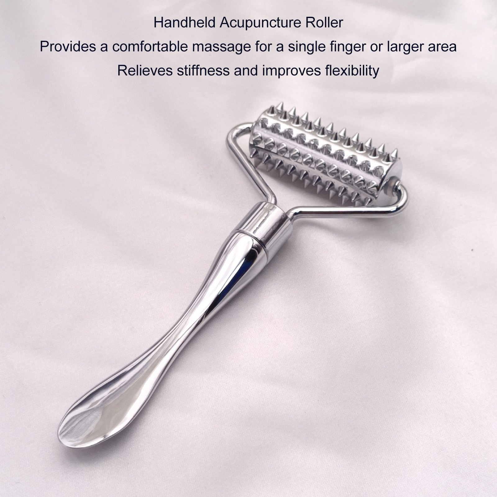 Metal Acupuncture Massage Roller For Muscle Relaxing Relieve Stiffness ...