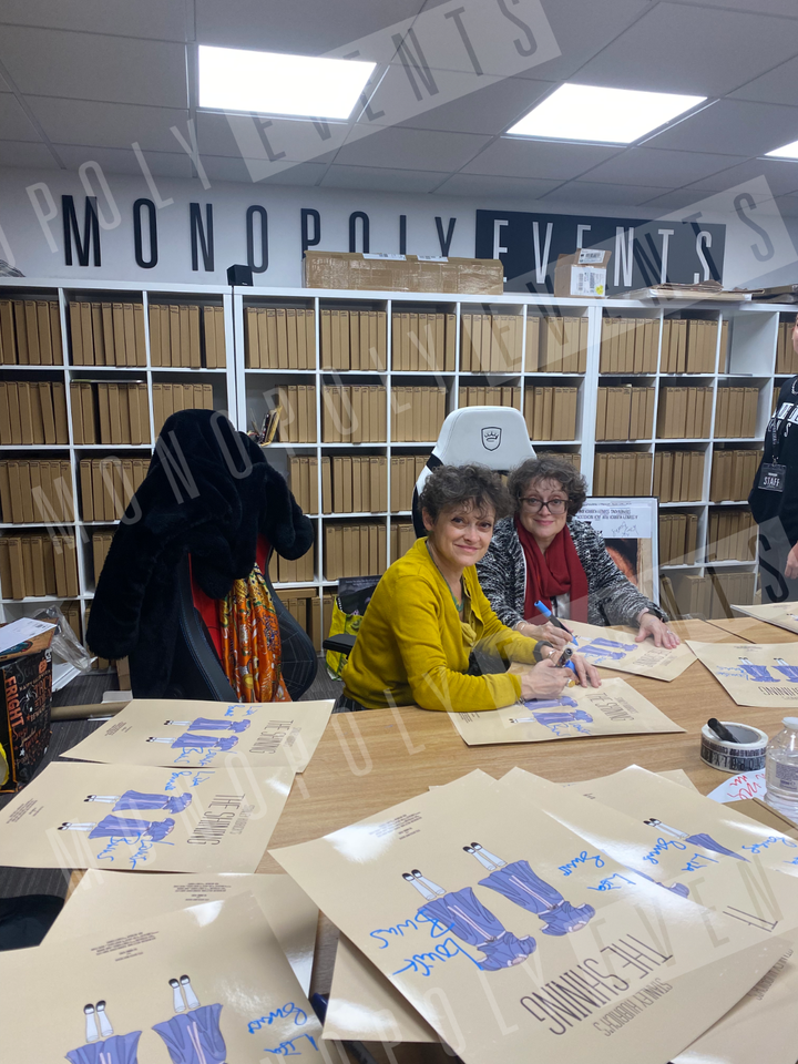 A3 The Shining Poster Signed by Louise and Lisa Burns 100% Authentic ...