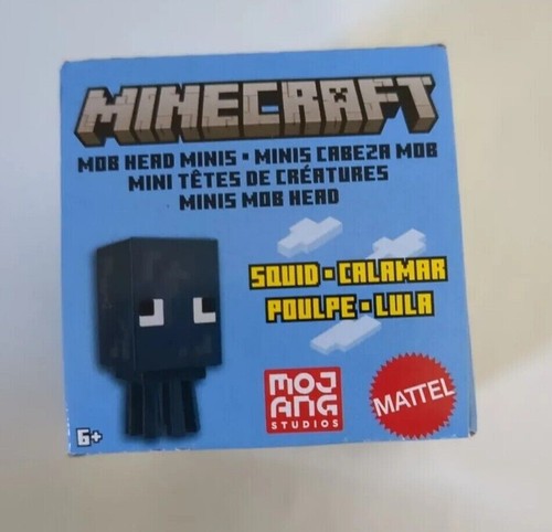 NEW Minecraft Mob Head Minis Action Figure: Squid | eBay
