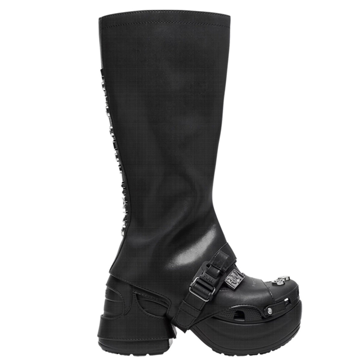 Crocs x FENG CHEN WANG Collaboration Black Siren Clogs M10 Crocs x FENG CHEN WANG Collaboration Black Siren Clogs M10