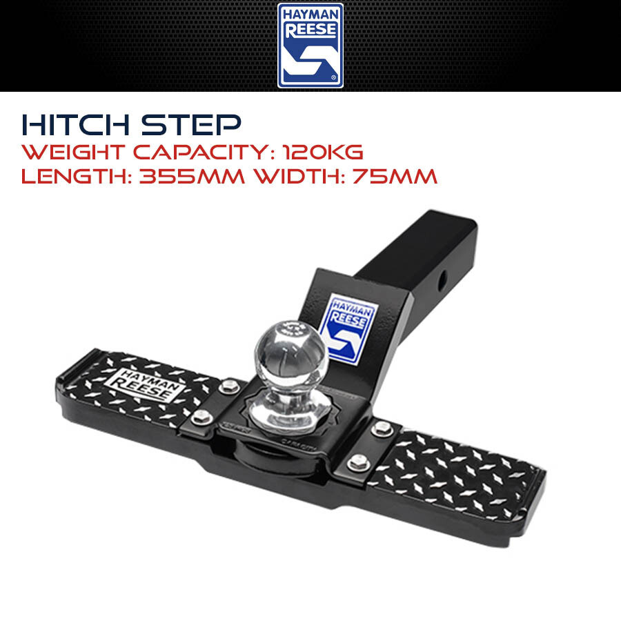 Hayman Reese Hitch Step For Tow Tongue Towball Mount 4x4 4WD Offroad ...