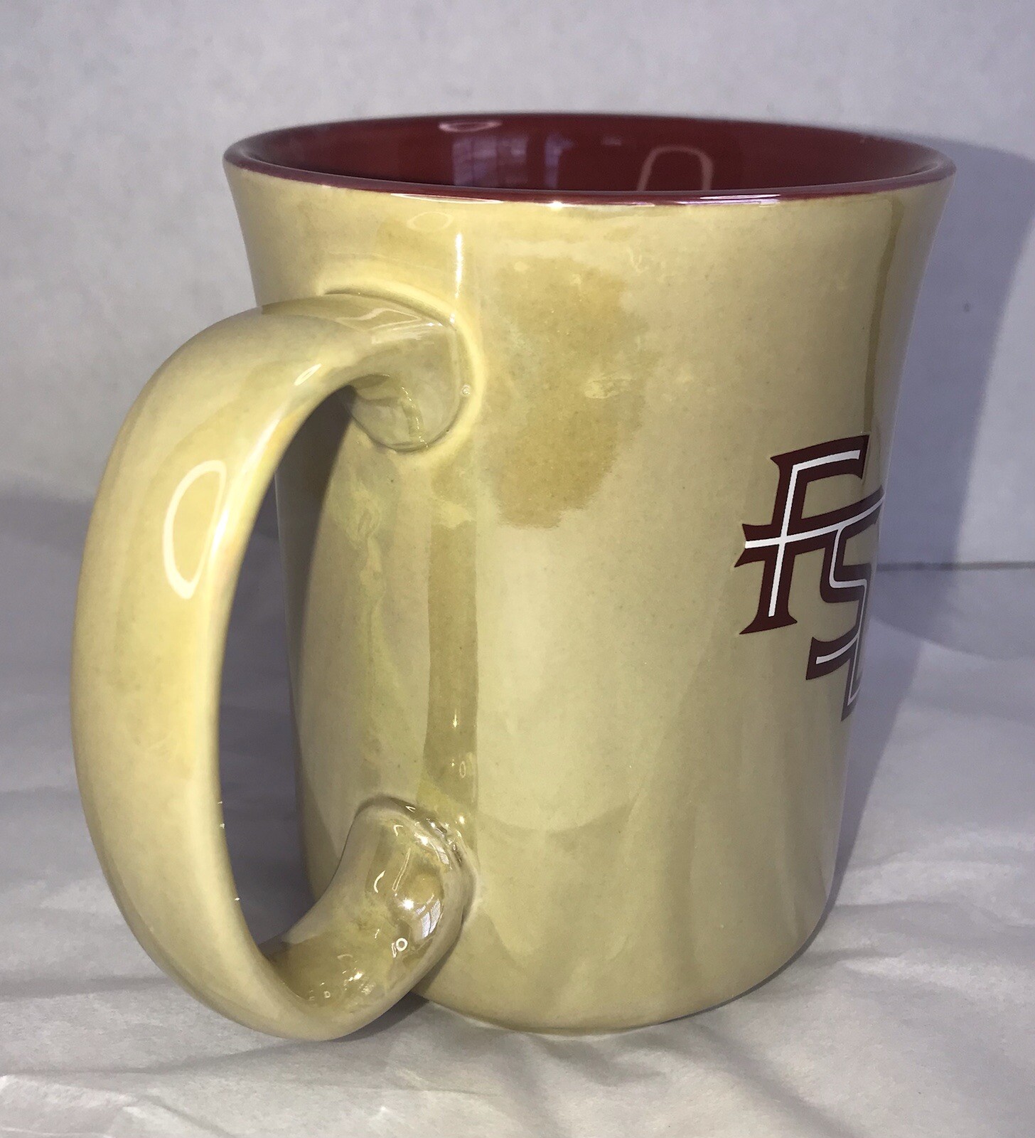 Florida State University Seminoles Coffee Mug FSU Iridescent Gold Cup ...