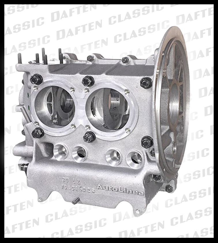 VW Type 3 1600 Engine Case Volkswagen Squareback Fastback Aluminum Dual ...