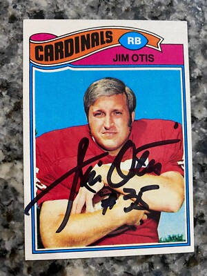 Jim Otis Signed ST. LOUIS CARDINALS Card 1977 Topps | eBay