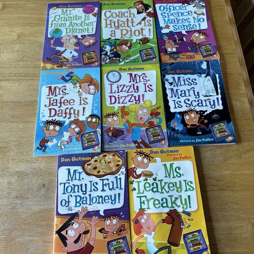 Lot of 8 My Weird School Daze- Dan Gutman Children's Chapter Books ...