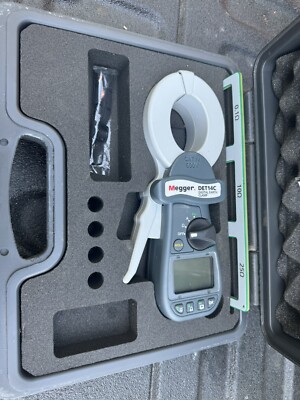 Megger DET14C Digital Earth Clam-On-Tester | eBay