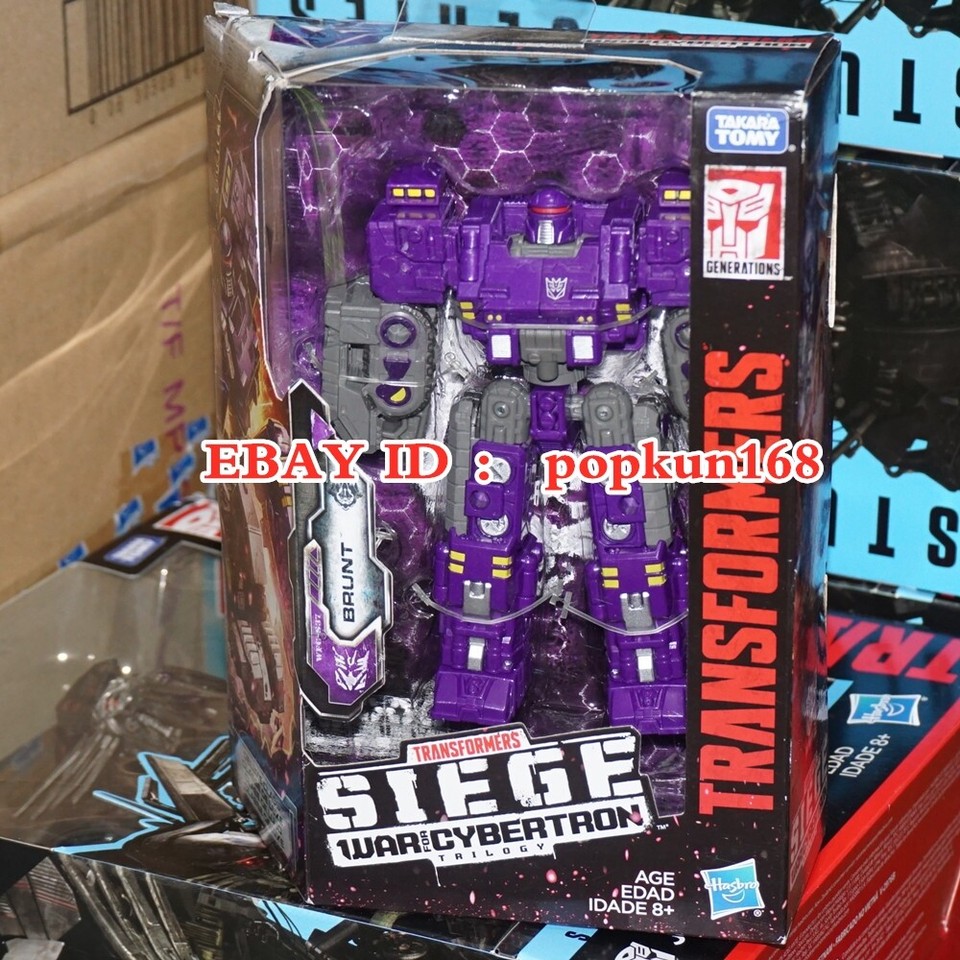 Transformers Brunt Decepticon IDW Siege War for Cybertron Action Figure ...
