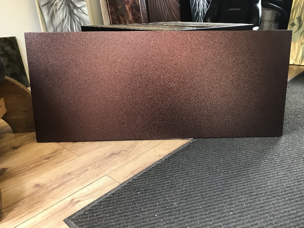 stunning Hammered Copper Flat Panel designer radiators 605/1205 4400btu ...